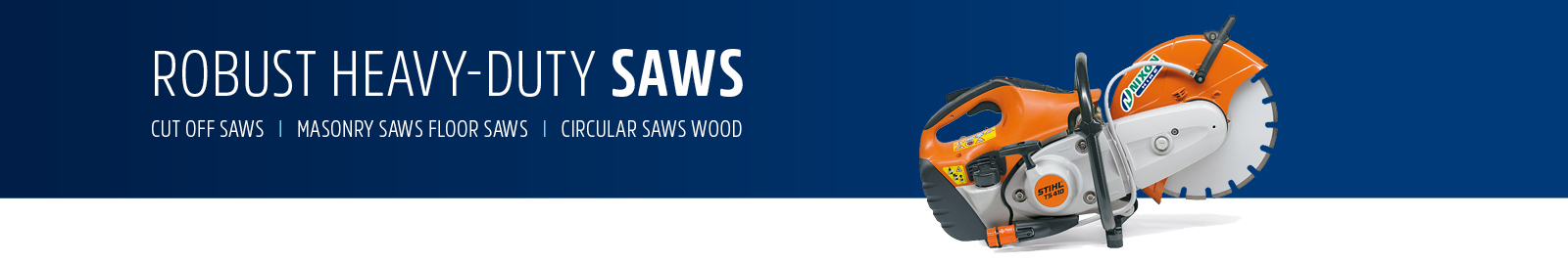 Saws, Grinders & Cutters To Hire | Stihl & Norton Clipper | Nixon Hire