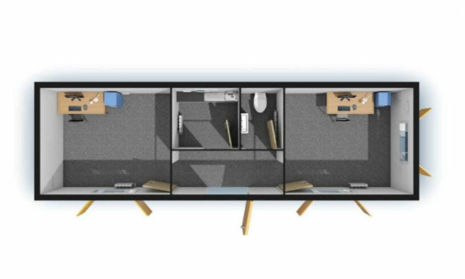 32ft Office/Kitchen/Toilet/Office